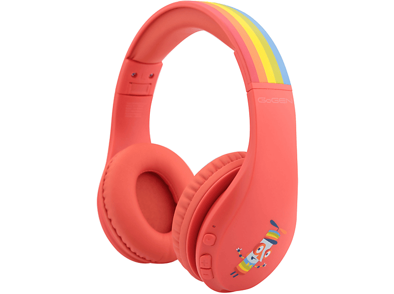 GOGEN DECKO SLECHY DUO R, Over-ear Kopfhörer Bluetooth Rot | MediaMarkt