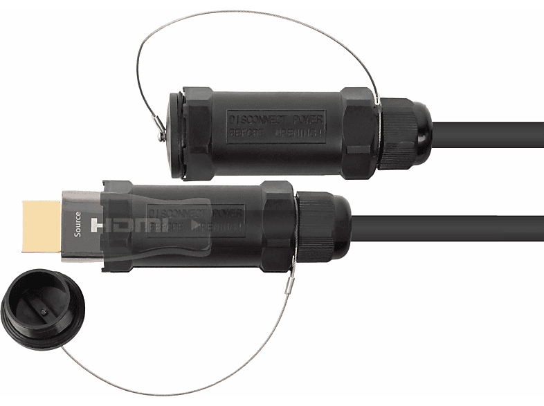 PYTHON AOC Hybrid High-Speed HDMI® 2.0b PANZERKABEL Kabel | MediaMarkt