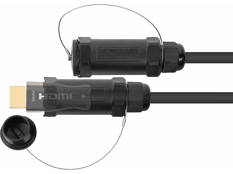 PYTHON AOC Hybrid High-Speed HDMI® 2.0b PANZERKABEL Kabel | MediaMarkt