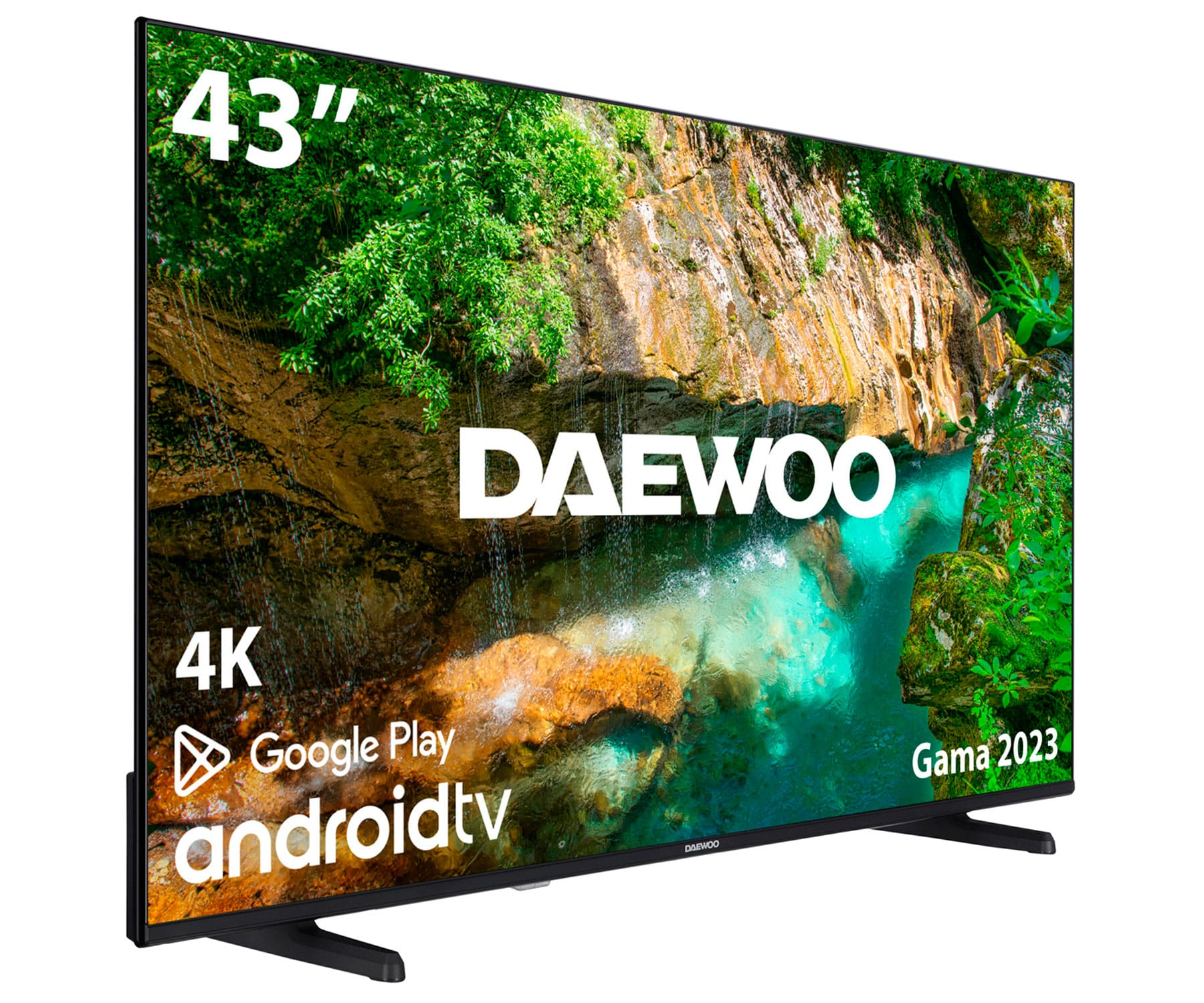 TV LED 43" | DAEWOO 43DM62UA, UHD 4K, 1, Negro | MediaMarkt