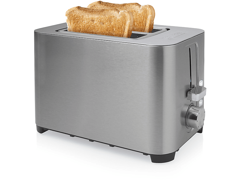 PRINCESS 142400 Toaster Silber (850 Watt, Schlitze: 2) | SATURN