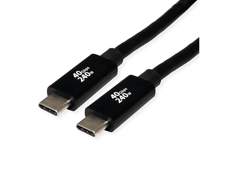 ROLINE USB4 Gen3x2 Kabel, C–C, ST/ST USB4 Kabel | MediaMarkt