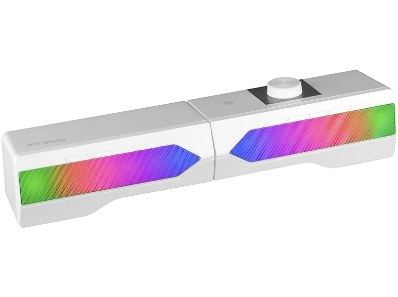 Altavoces para PC Bluetooth - MSDUOW MARS GAMING, Blanco | MediaMarkt