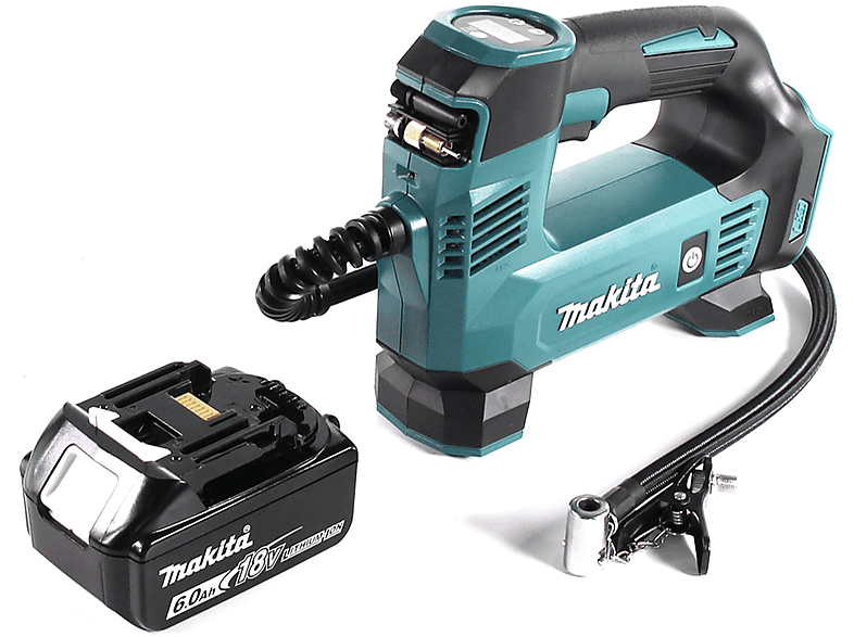 MAKITA DMP180G1 Akku-Kompressor COMPT, ‎Blau, Silber | SATURN