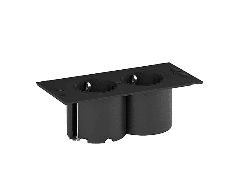 BACHMANN DUE 2xCEE7/3 Integrated unit DUE zwart | MediaMarkt