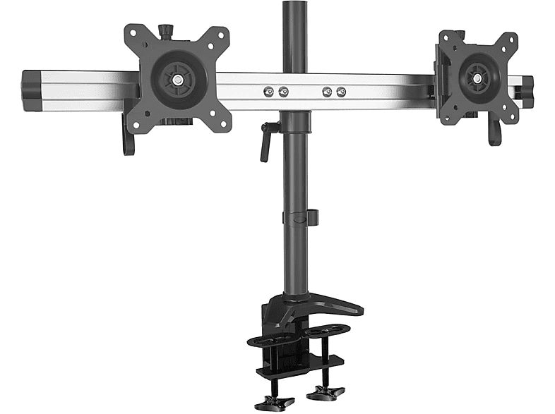 HFTEK (MP220C-L) 2-fach Monitor Halterung, Schwarz, Aluminium | SATURN