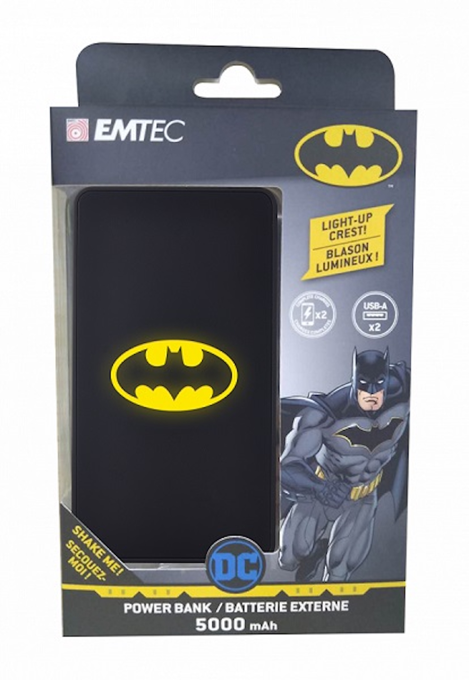 EMTEC Emtec Power Essentials 5000mAh Batman Powerbank 5000 mAh schwarz ...