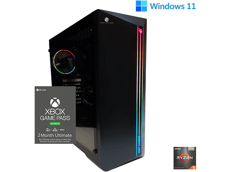 PC Gaming - JOYBE ARES JOYBE COMPUTERS, AMD Ryzen 5 5600G 6x 3.90 GHz ...