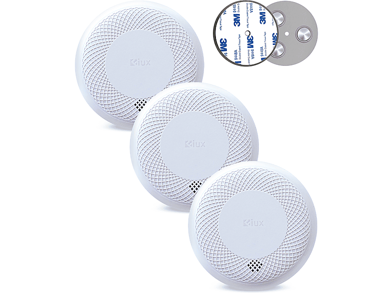 FIUX FXC-1 (3) Rauchmelder und Kohlenmonoxiddetektor, weiß | MediaMarkt