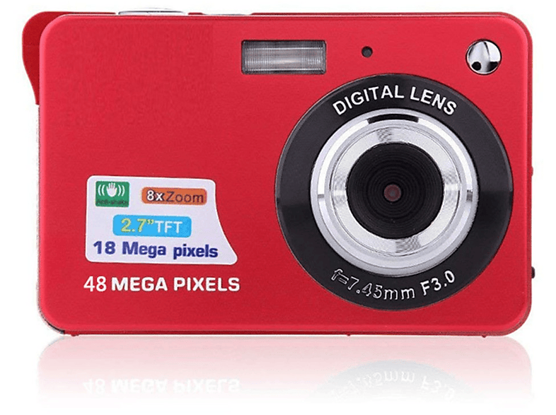 Cámara digital | SYNTEK Cámara Digital HD 48 Megapíxeles Retro Tarjeta ...