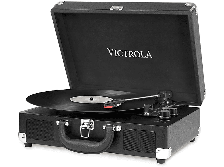 Tocadiscos | VT003 VICTROLA, RCA + auriculares, 33 1/3, 45, 78 RPM ...
