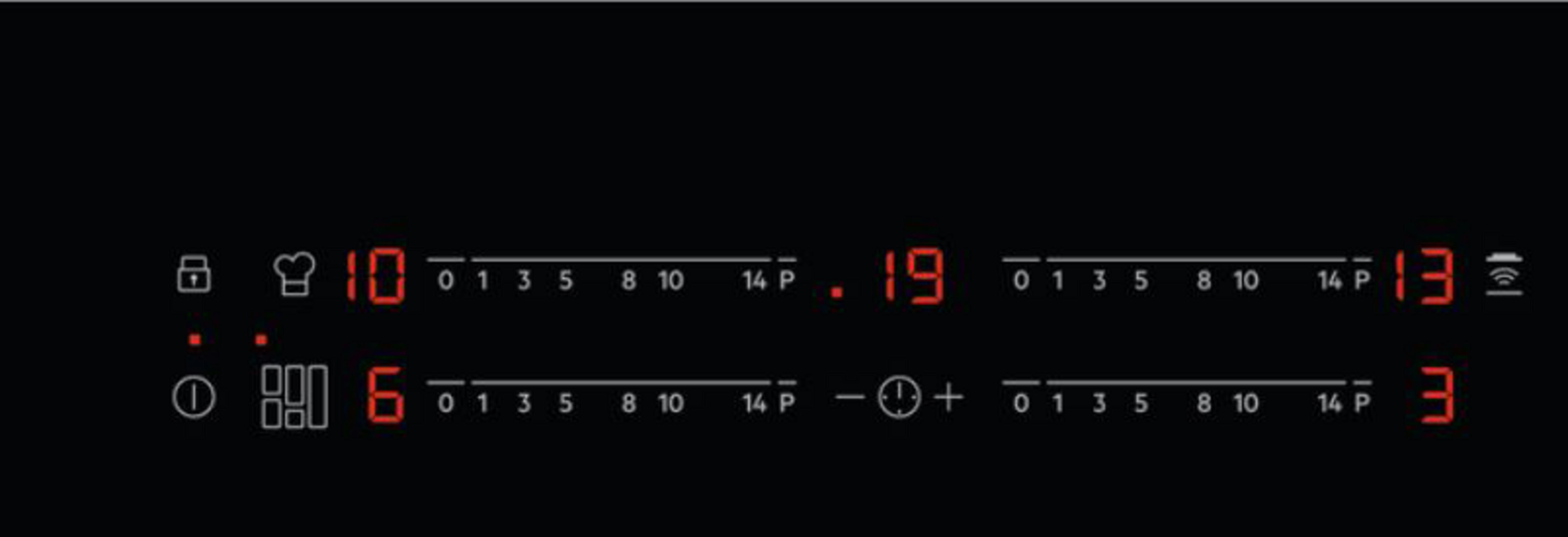 PIANO COTTURA A INDUZIONE AEG IKE84471XB, 4 zone cottura, 766 mm x 516 ...