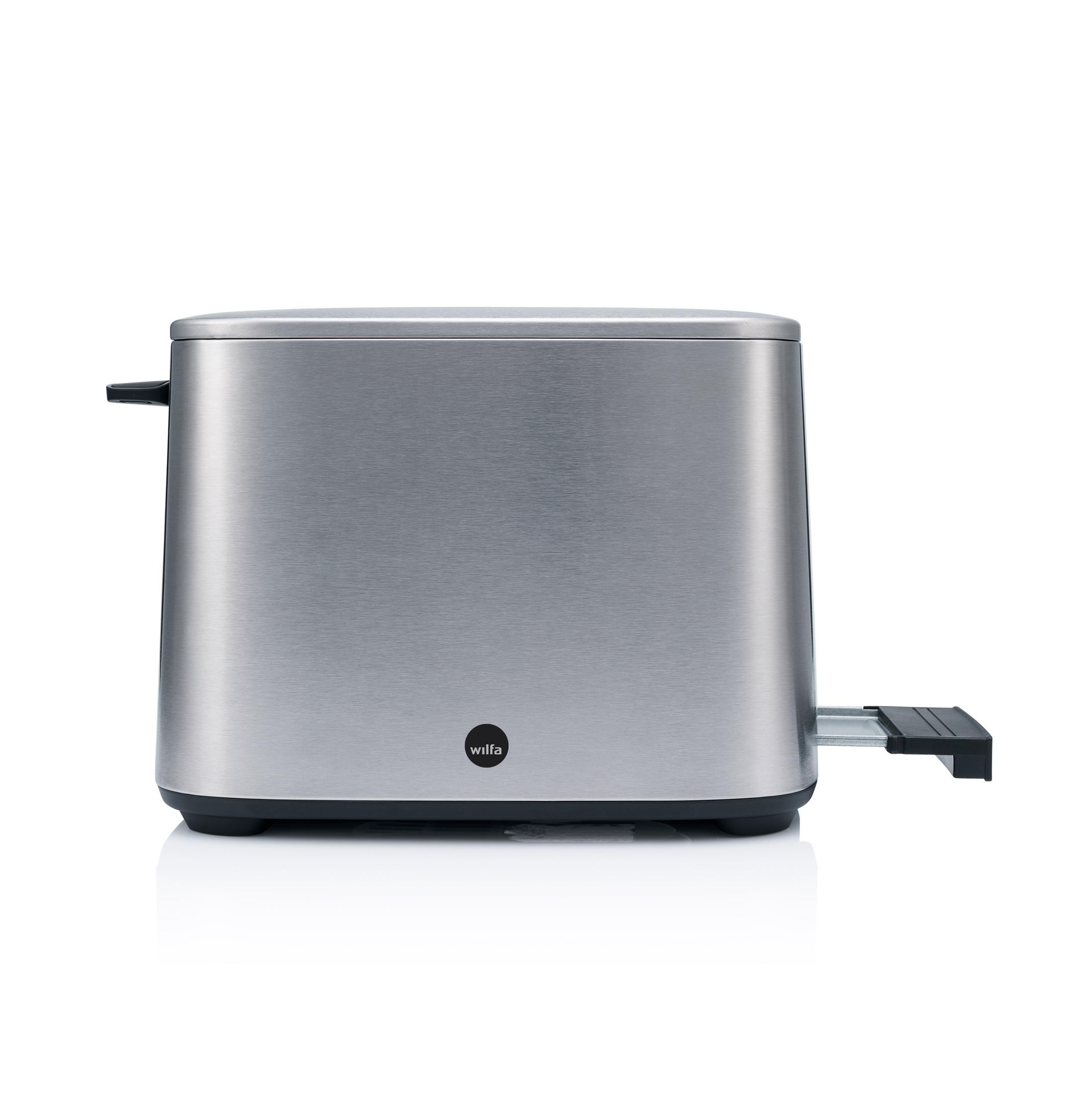 WILFA 602748 CLASSIC SILBER Toaster Silber (1000 Watt, Schlitze: 2 ...