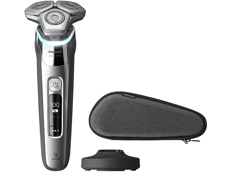 PHILIPS S 9985/35 SERIE 9000 Rasierer Chrome (Dual SteelPrecision ...