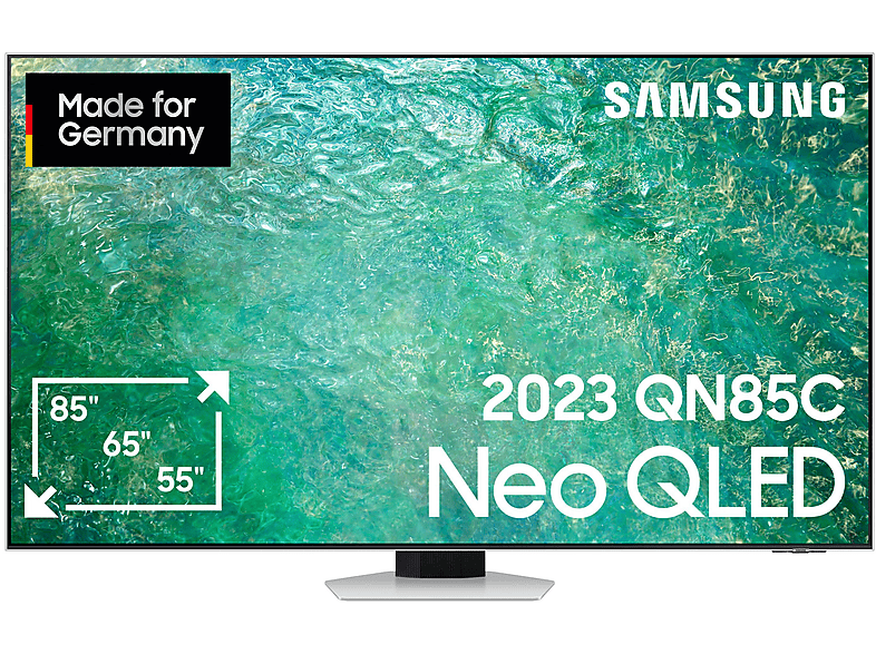 SAMSUNG GQ 85 QN 85 CATXZG QLED TV (Flat, 85 Zoll / 214 cm, UHD 4K ...
