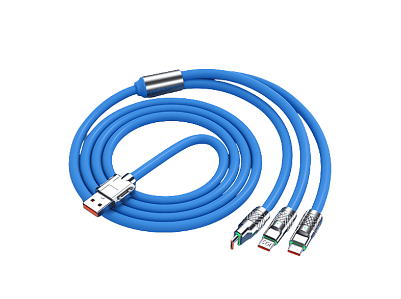 SYNTEK Datenkabel für Android Apple Huawei super schnelles Laden mit ...