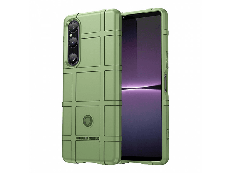 CASEONLINE Rugged, Backcover, Sony, Xperia 1 V, Grün | SATURN