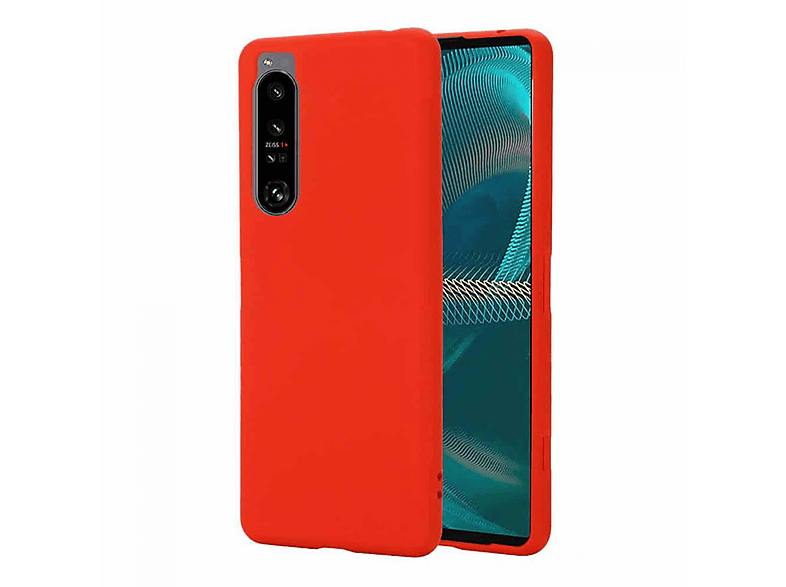 CASEONLINE Liquid, Backcover, Sony, Xperia 10 V, Rot | MediaMarkt