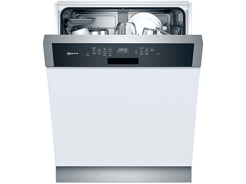 NEFF S 147 EAS 36 E Geschirrspüler (teilintegrierbar (Besteckkorb, 598 ...