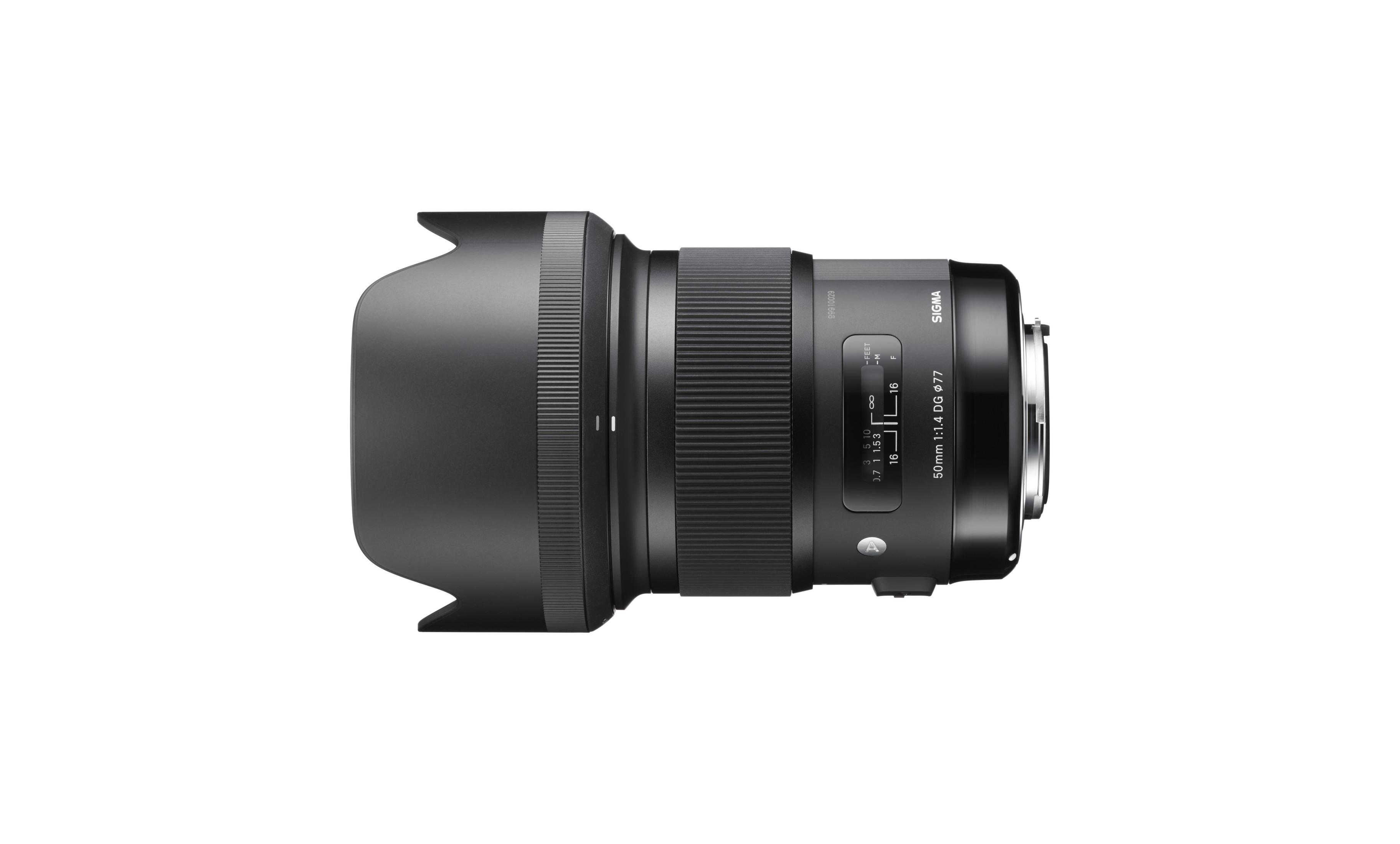 OBIETTIVO SIGMA 50mm F1.4 DG HSM Art per Nikon F-Mount 311955 Lunghezza ...