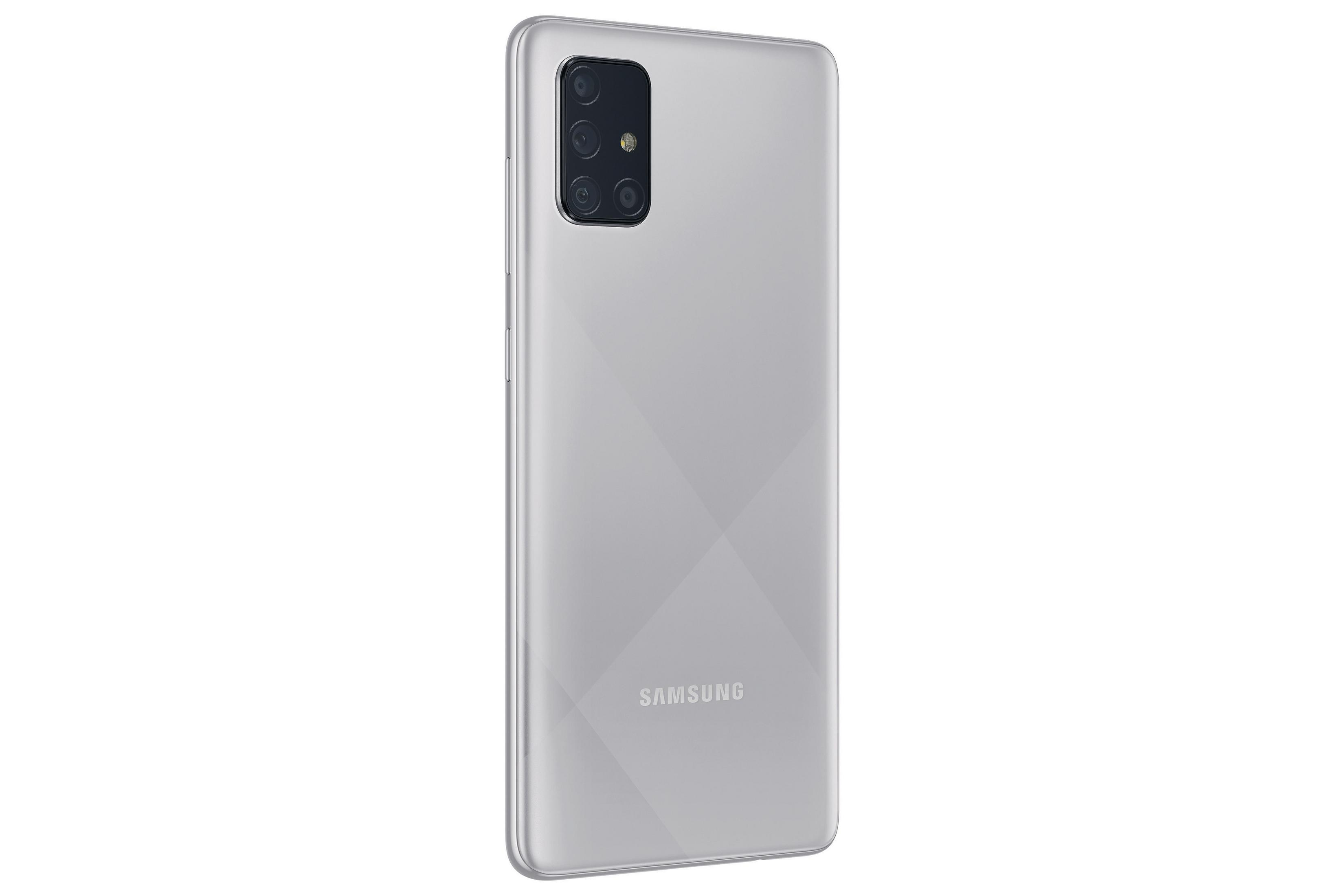 SAMSUNG Galaxy A71 SM-A715FM, 128 GB, Argento | MediaWorld.it