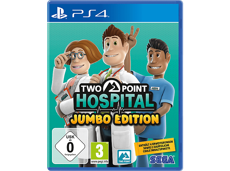 Juego PS4 | Two Point Hospital: JUMBO Edition, Simulaciones | MediaMarkt