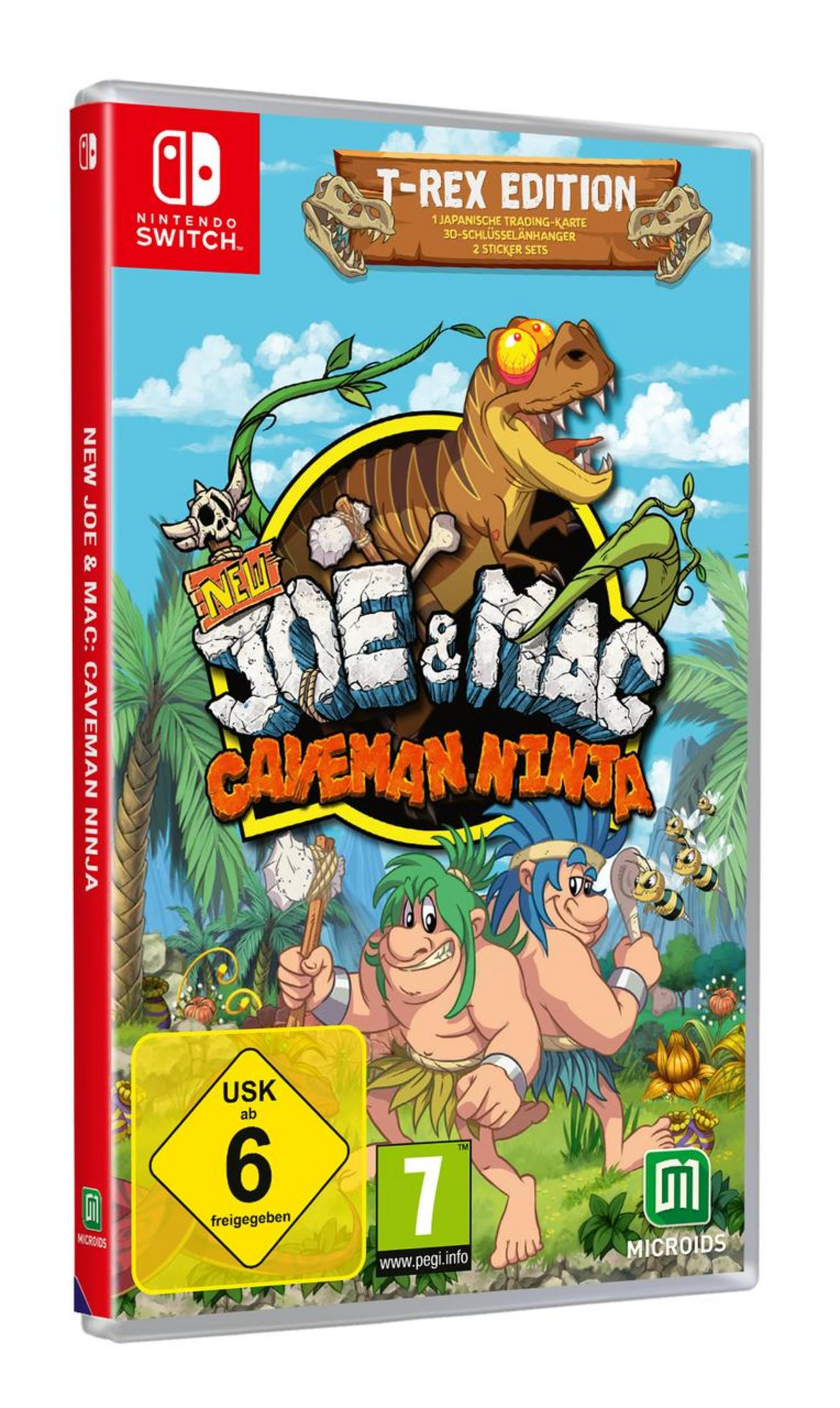 SW NEW JOE & MAC: CAVEMAN NINJA | T-REX EDITION - [Nintendo Switch ...