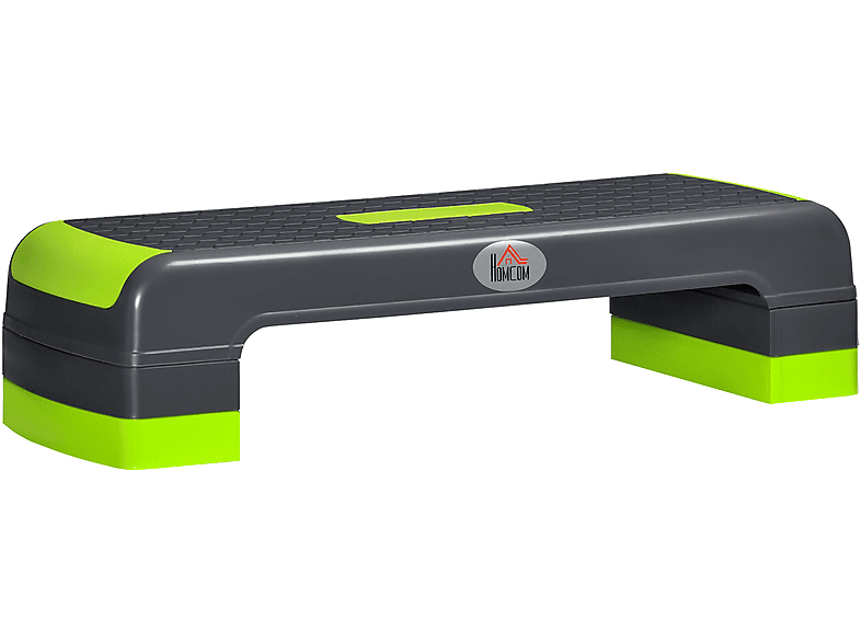 Step fitness | HOMCOM Altura Ajustable de 10/15/20 cm, Carga 150 kg ...