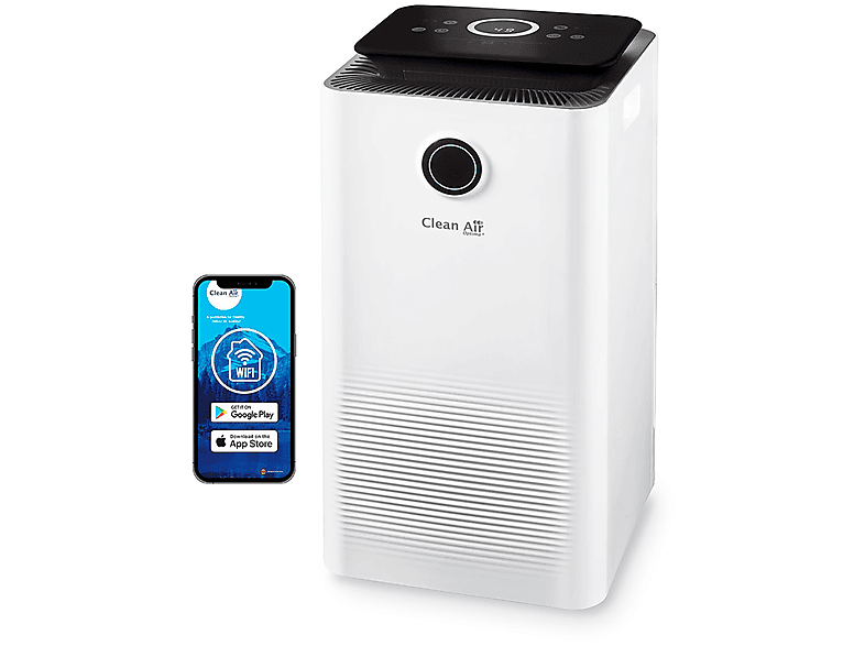 CLEAN AIR OPTIMA CA-704 Smart Luftentfeuchter Weiß/schwarz ...