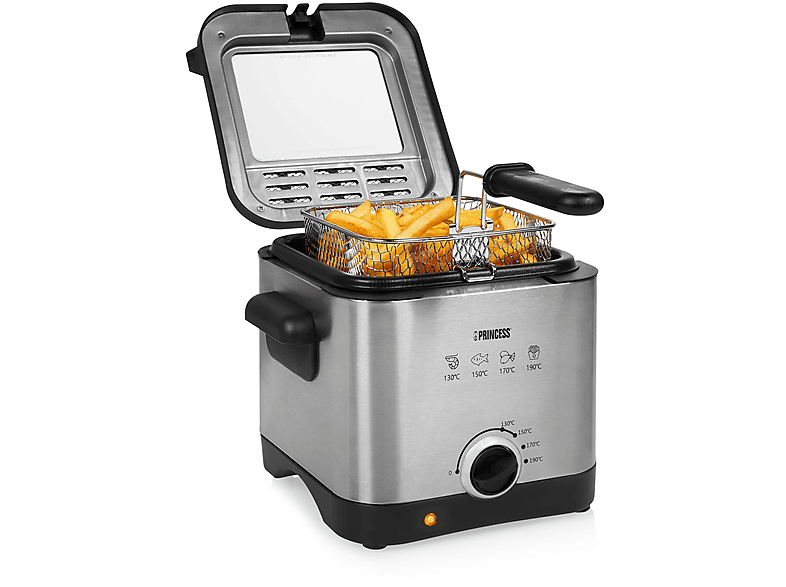 Freidora de aire | PRINCESS 01.182612.01.001, 1000 W, 1,5 l, Inox ...