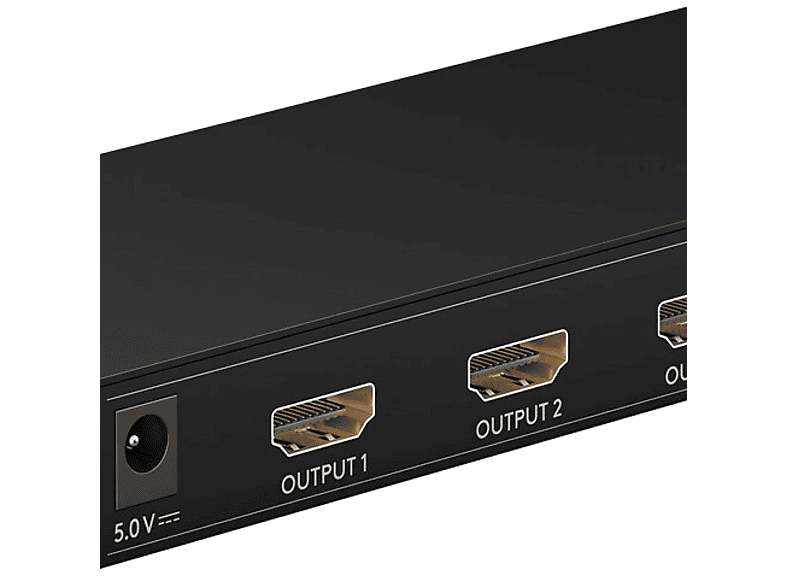 GOOBAY HDMI™-Splitter 1 auf 4 (4K @ 30 Hz) HDMI-Splitter | SATURN