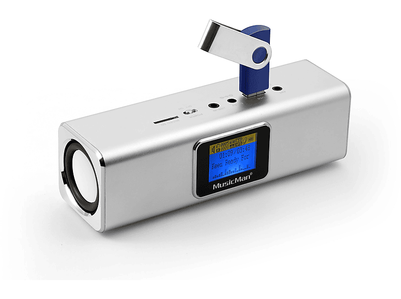 CASSA BLUETOOTH TECHNAXX MusicMan MA Display Soundstation | MediaWorld.it