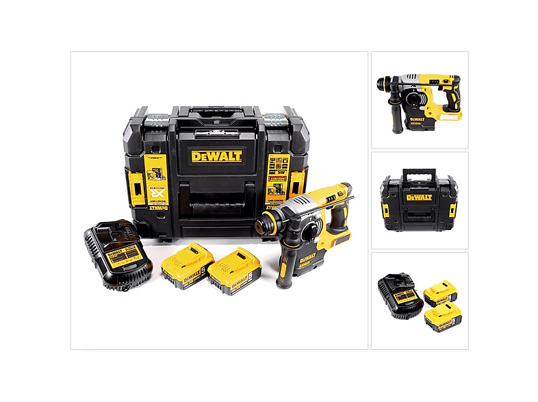 Martillo combinado | DCH273P2T-QW DEWALT, Amarillo / negro | MediaMarkt