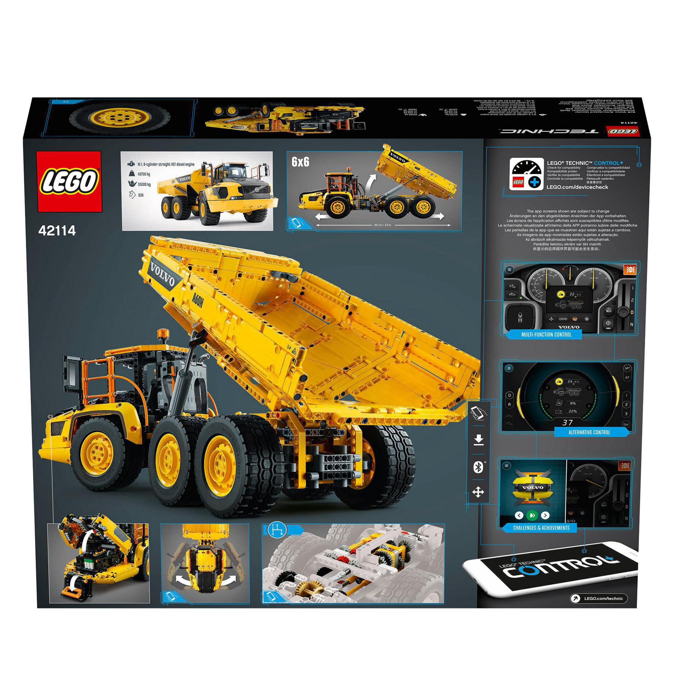 COSTRUZIONI LEGO 42114 Technic - 6X6 Volvocamion Articolato | MediaWorld.it
