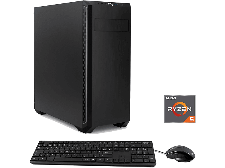 HYRICAN Home-Office-PC 6935, PC mit AMD Ryzen™ 5 Ryzen™ 5 5600G ...