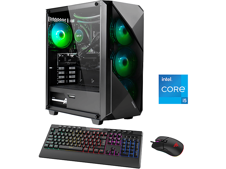 HYRICAN Striker 7143, Gaming-PC mit Intel® Core™ i5 13400F Prozessor, 16 GB RAM, 1 TB SSD, Intel ...
