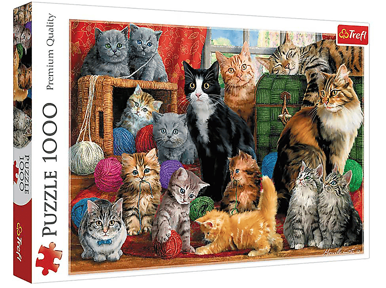 TREFL Katzenversammlung Puzzle | MediaMarkt