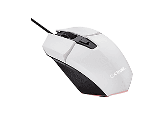 TRUST 25066 GXT109W FELOX GAMING MOUSE WHITE Gaming Maus, Winning White ...
