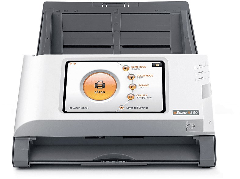 PLUSTEK ESCAN A350 ESSENTIAL Scanner , 600 x 600 DPI, Dual CIS | MediaMarkt
