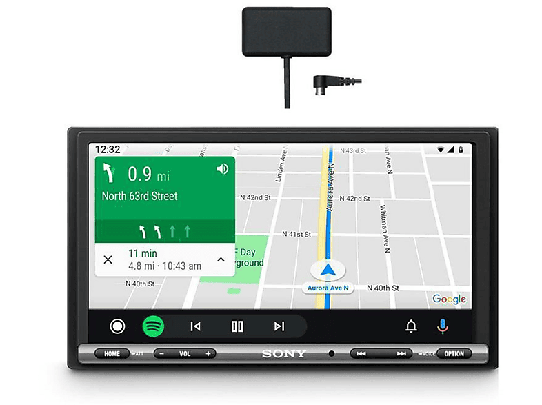 SONY XAV-AX 3250 DAB Autoradio 2 DIN (Doppel-DIN), 55 Watt | MediaMarkt