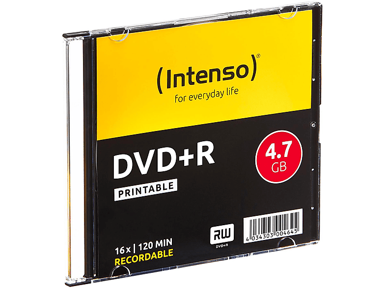 INTENSO 4811652 DVD+R 16X PRINTABLE 10ER DVD+R Rohlinge | MediaMarkt