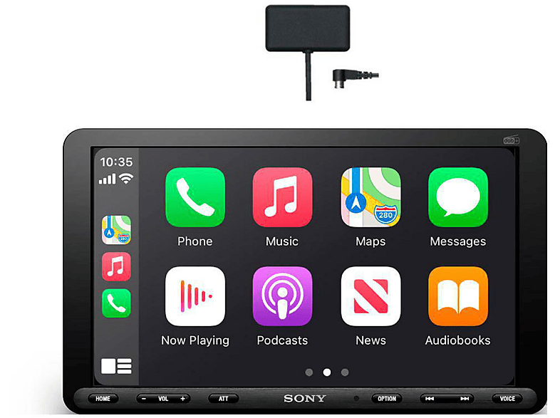 SONY XAV-AX 8150 DAB Autoradio 1 DIN, 55 Watt | MediaMarkt