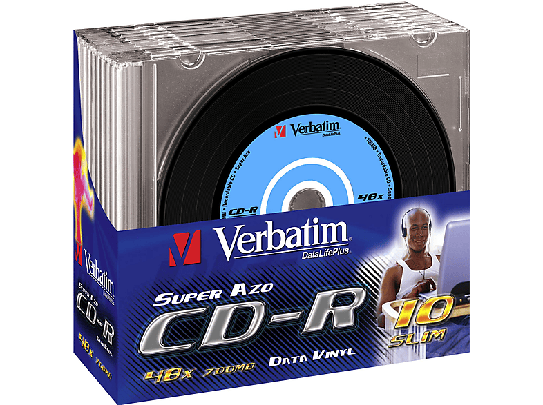 VERBATIM CD-R AZO Data Vinyl CD-spoel | MediaMarkt