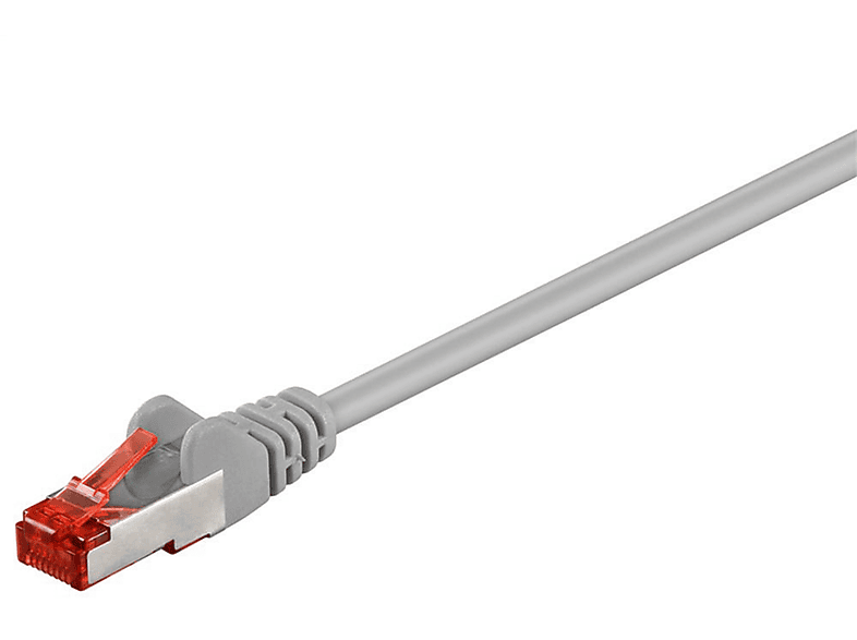 Cable de red | GOOBAY 93651, Cat-6, , Gris | MediaMarkt