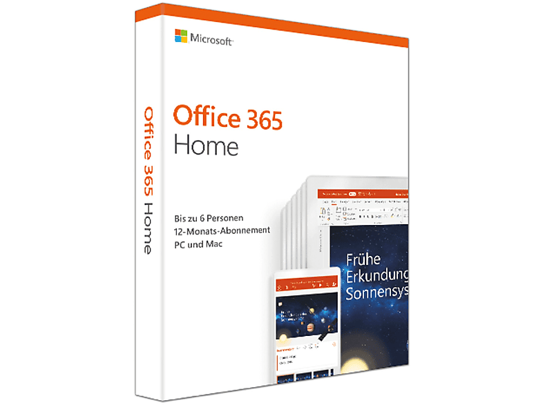 OFFICE 365 HOME MEDIALESS PC