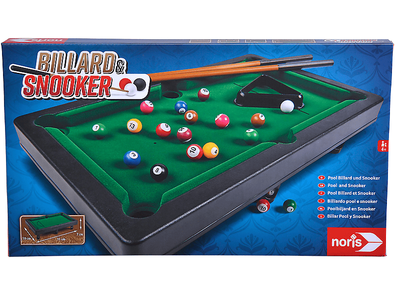 NORIS 606167704 POOL BILLARD & SNOOKER Geschicklichkeitsspiele ...