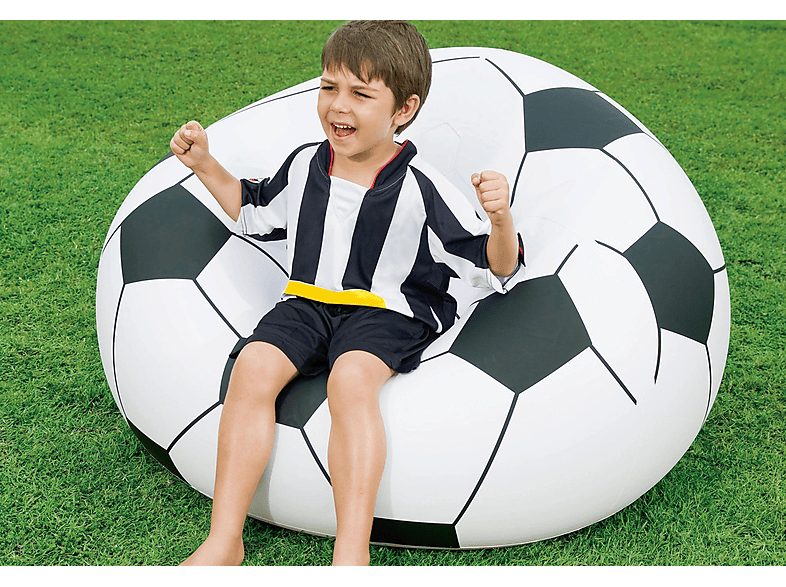 BESTWAY 75010B FUSSBALLSESSEL, AUFBL., CA. 114X112X71 CM ...