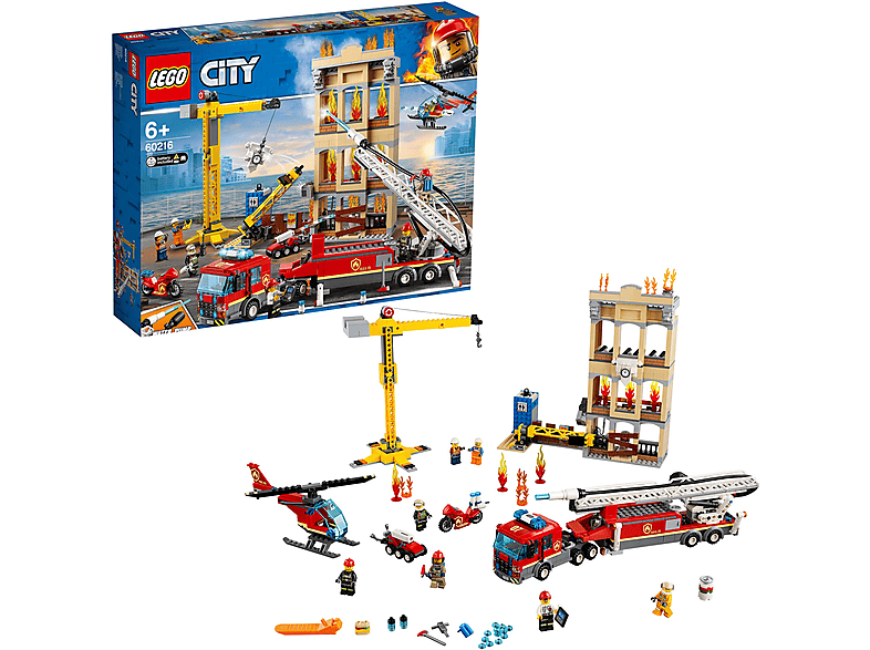 LEGO 60216 FEUERWEHR IN DER STADT Bausatz | MediaMarkt