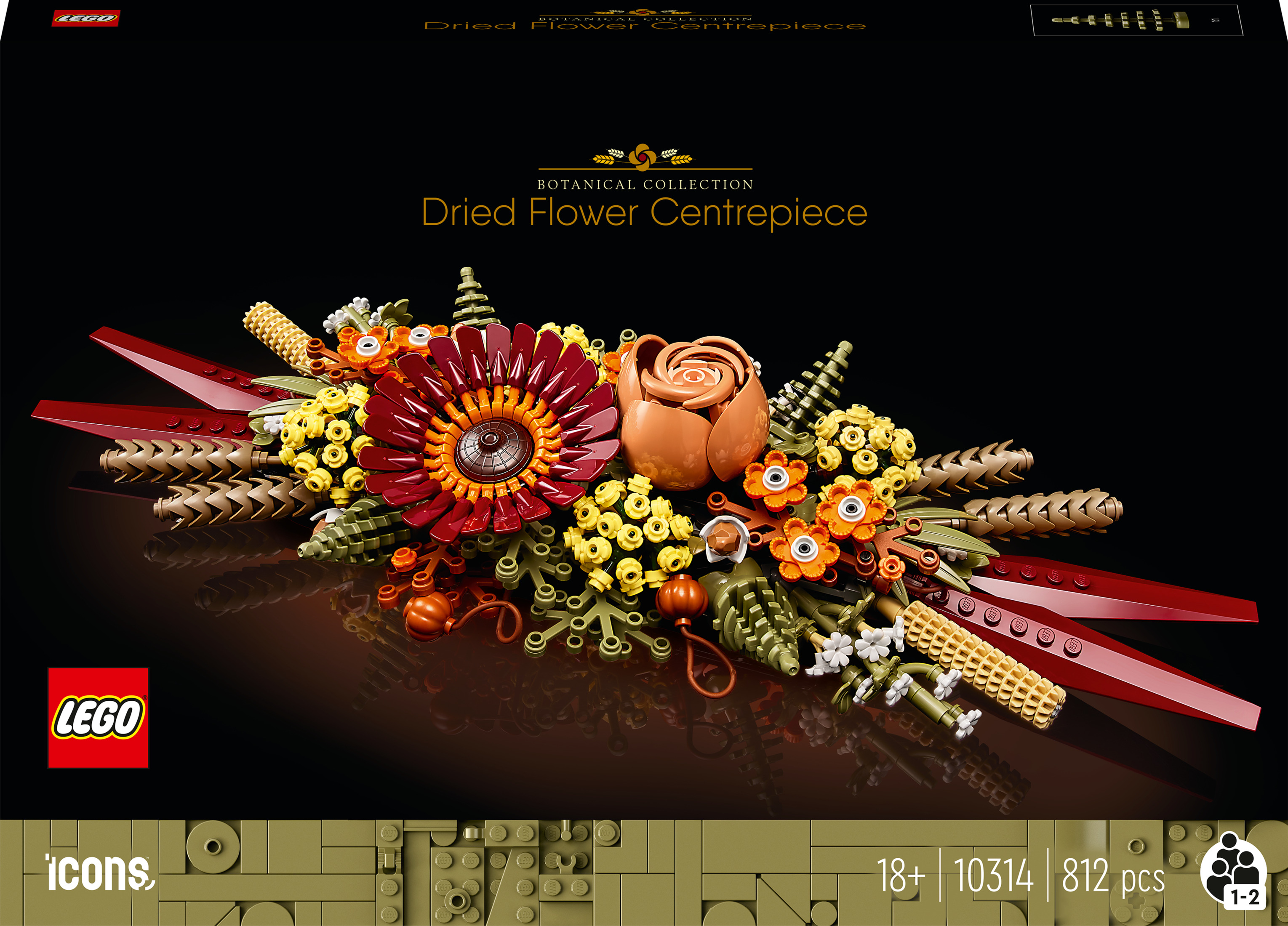LEGO 10314 COMPOSITION DE FLEURS SÉCHÉES Kit | MediaMarkt