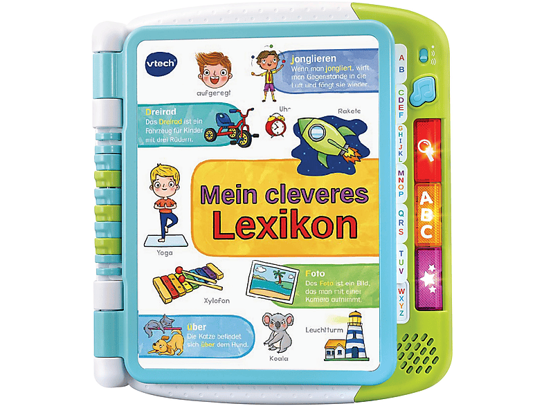 VTECH 80-614404 MEIN CLEVERES LEXIKON Spielbuch, Mehrfarbig | MediaMarkt